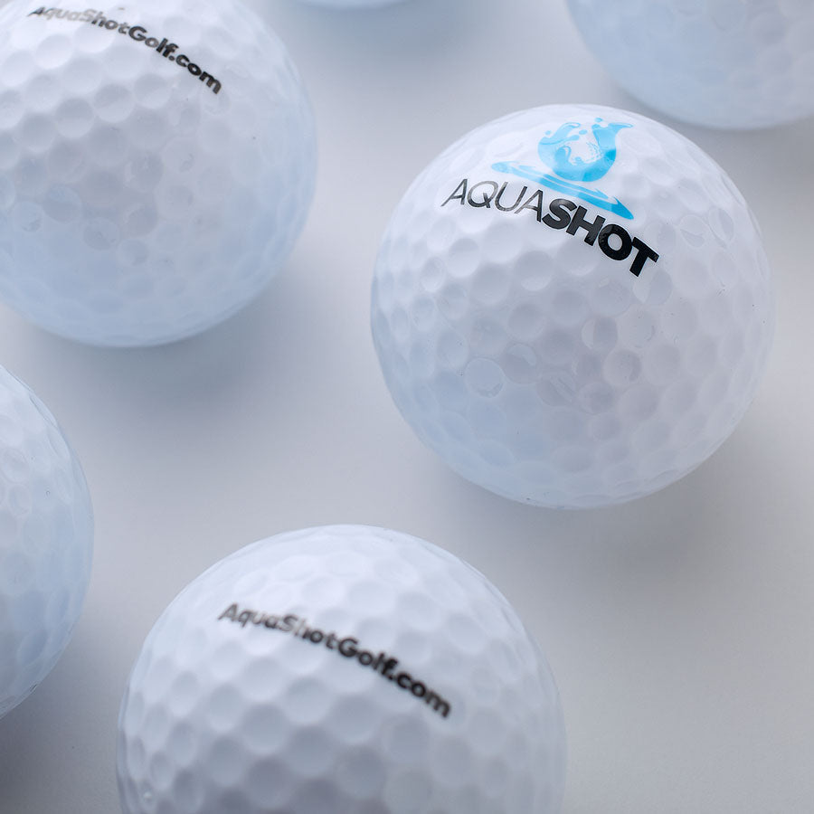 AquaShot Real-Feel Floating Golf Balls – AquaShot Golf
